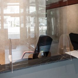 Counter protection Screen 80x80 cm