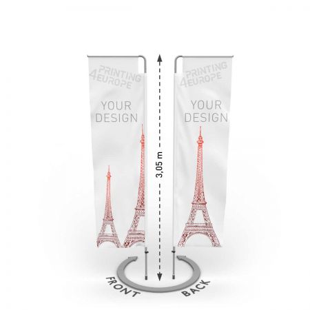 Beachflags - Advertising Flags with Custom Printing Printing4Europe